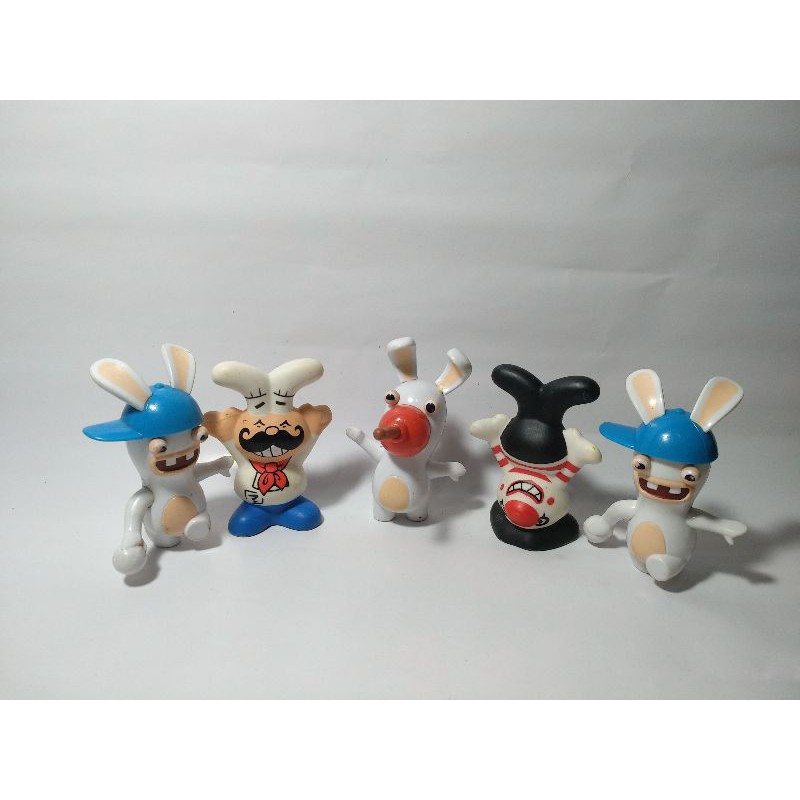 Rabbids Invasion Chaki Kids KFC Meal Toy Mix Rabbit Pantomim Chef Cook ...