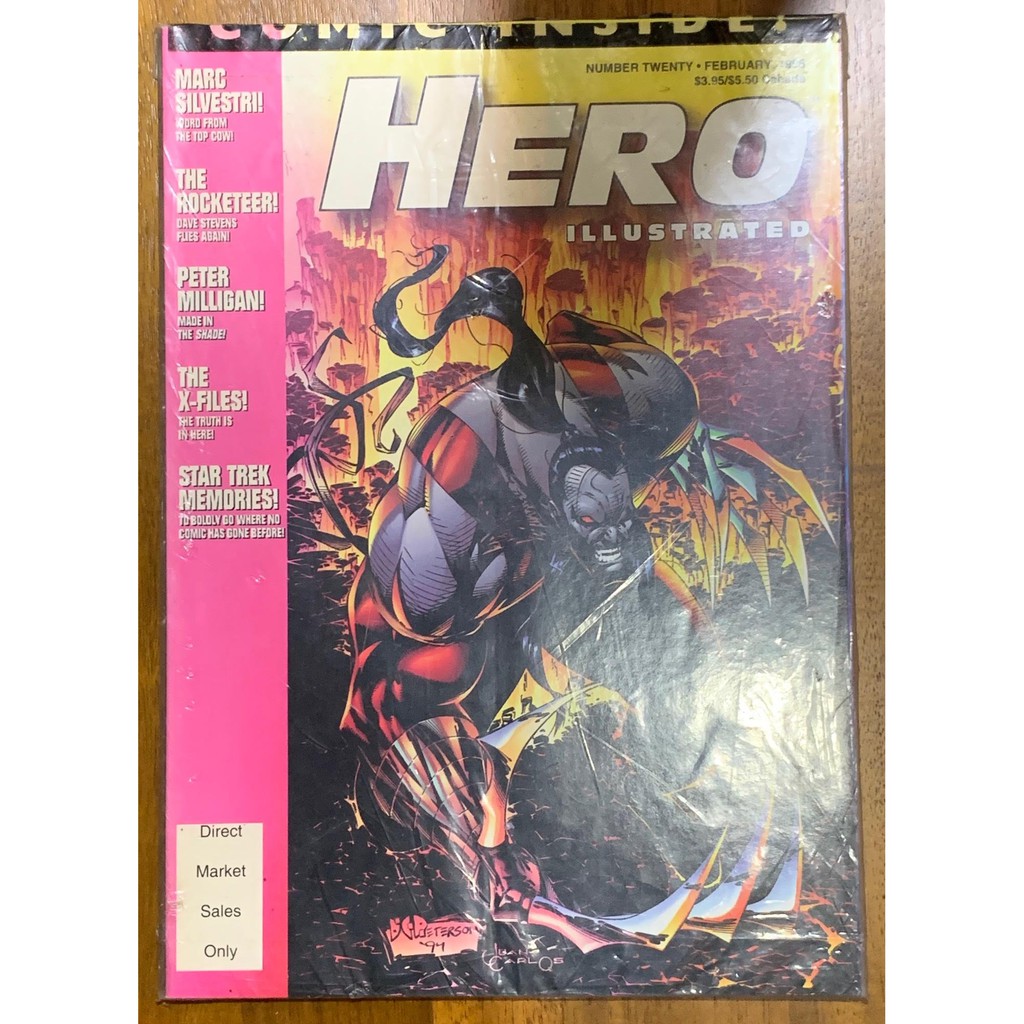 Hero Illustrated Magazine #20 - Ripclaw Cover - 1994 | Shopee Philippines