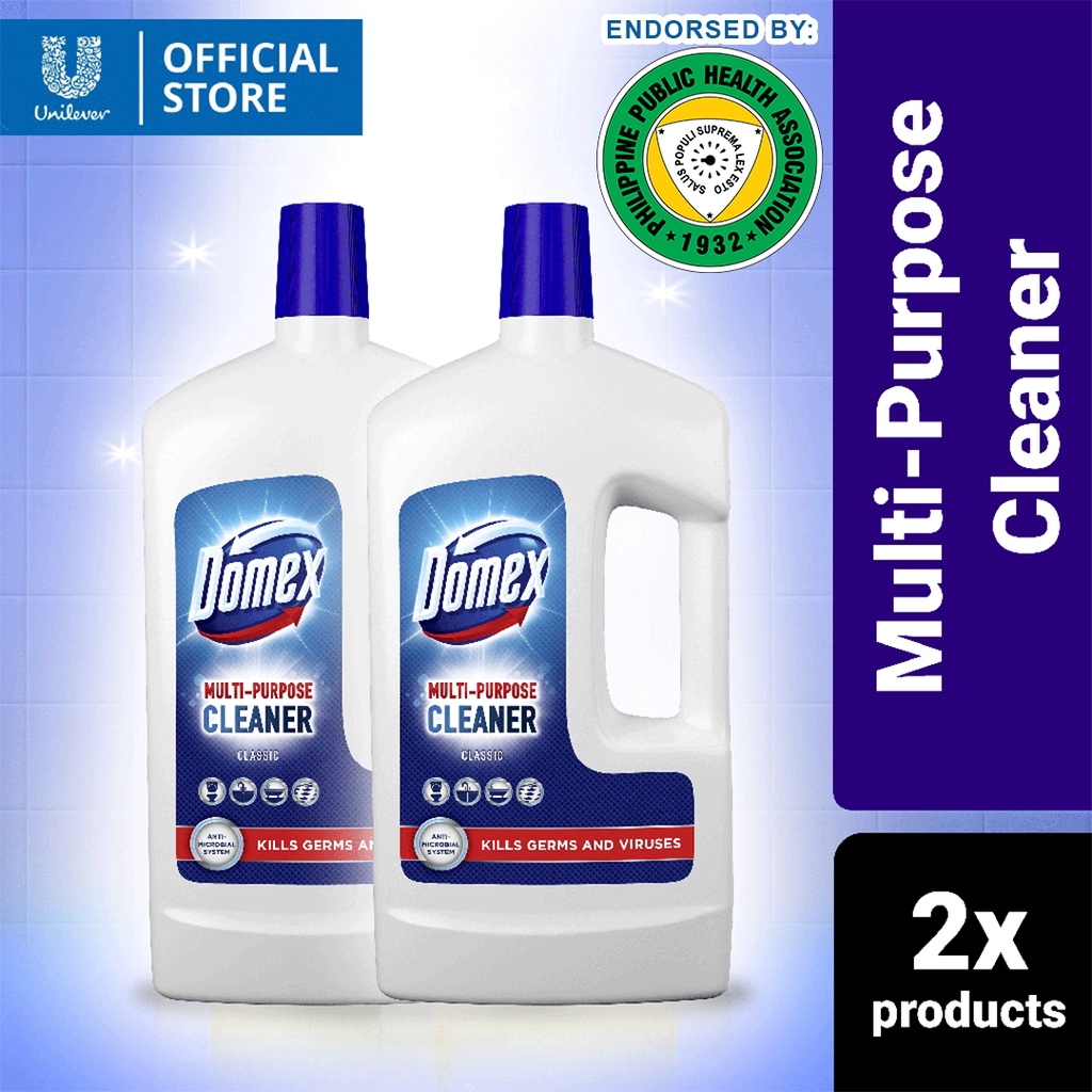 Domex Multi-Purpose Cleaner Classic 1L Bottle 2x | Shopee Philippines