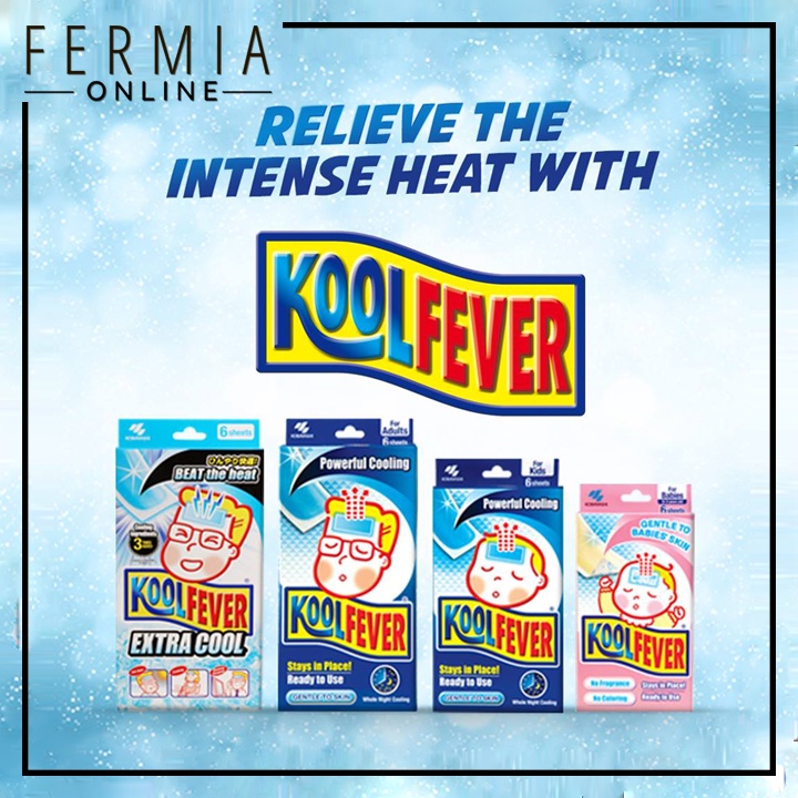 Kool Fever Powerful Cooling for Infant/Kids/Adult | Shopee Philippines
