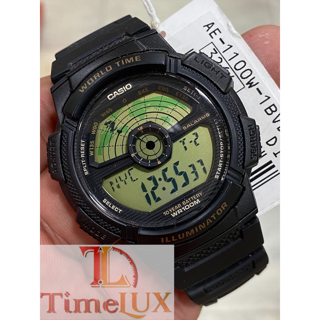 CASIO MEN'S RUBBER AE 1100W 1B | Shopee Philippines