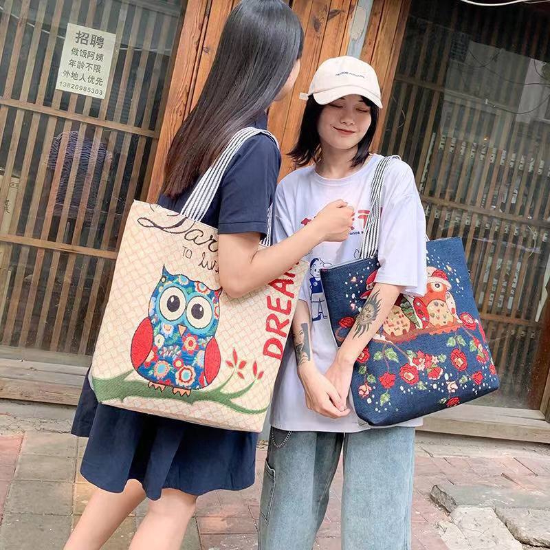 Thailand Style trendy canvas bag | Shopee Philippines