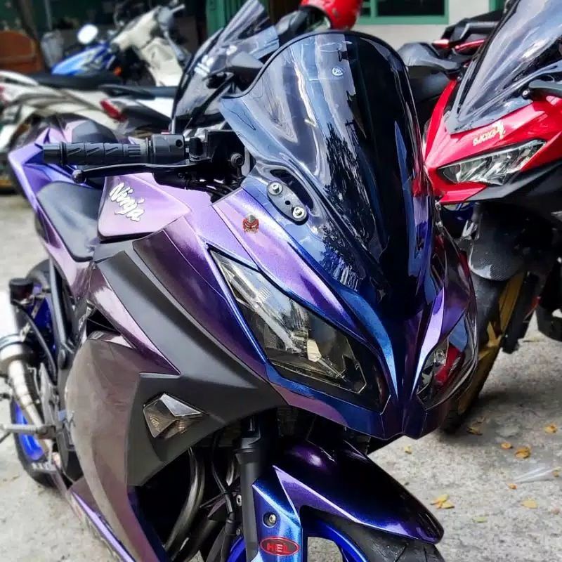 Windshield VISOR NINJA FI VISOR NINJA 250 FI / WINDSHIELD ALL NINJA 250 ...
