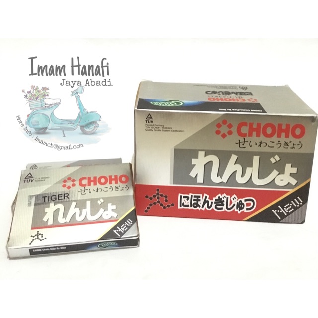 MESIN Tiger Revo 102L Choho Timing Centric Keteng Kamprat Engine Chain ...