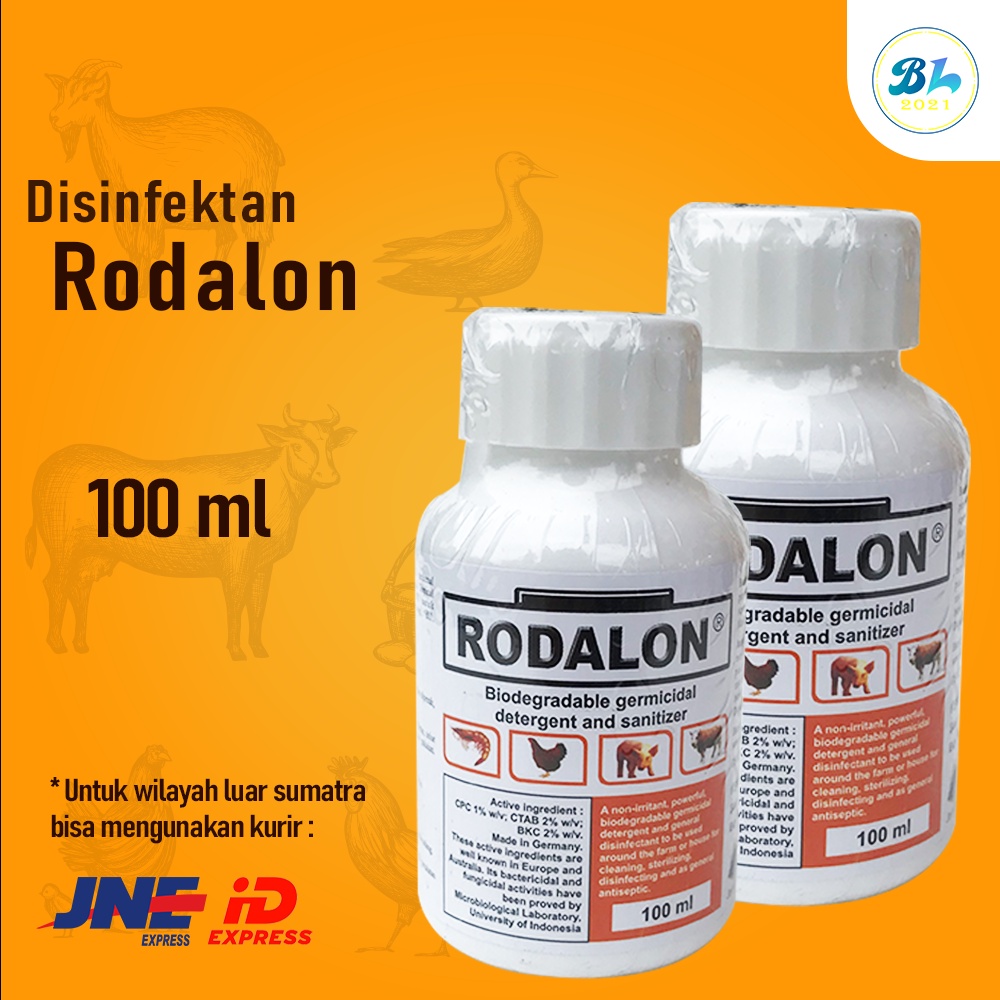 Rodalon Cage Disinfectant 100ml Bacteria And Fungi Killer | Shopee ...