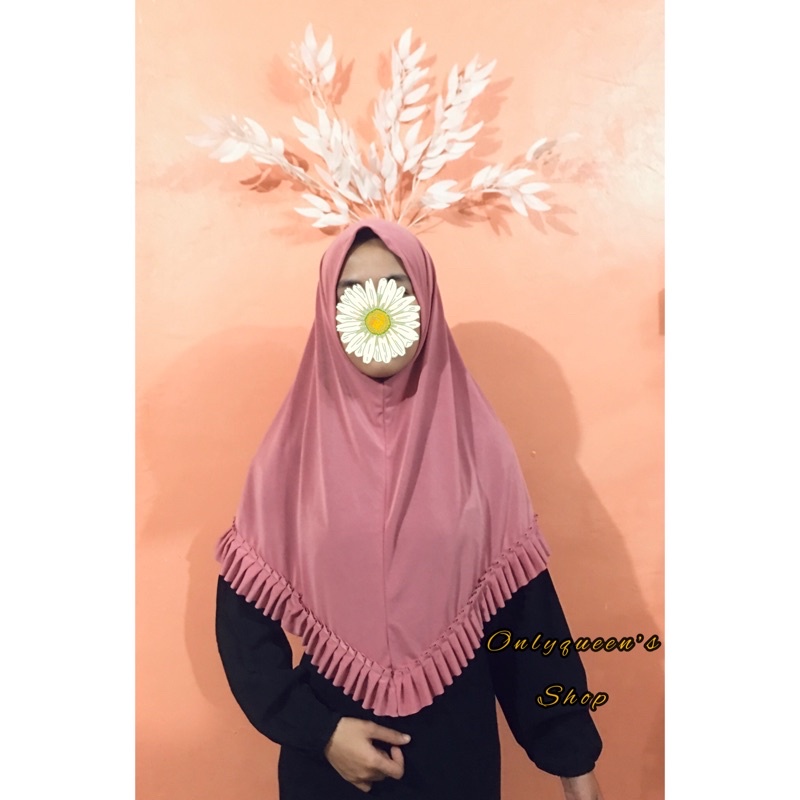 RAIHANA TRIANGLE INSTANT SUKOB w/RUFFLE HIJAB | Shopee Philippines