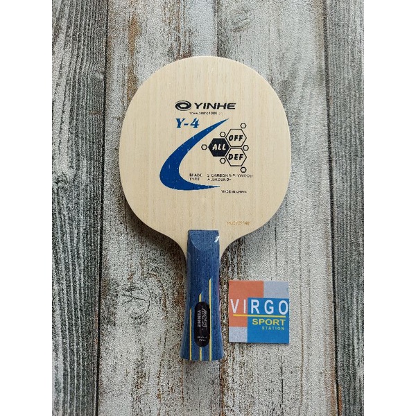 KAYU Yinhe Y 4 carbon wood blade bat ping pong yinhe Y-4 carbon 100% ...