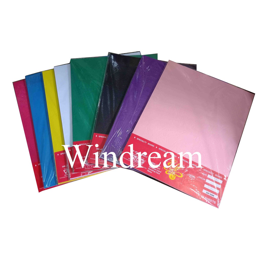 Veco Elit Buffalo Board Paper 220gsm 10sheets per pack | Shopee Philippines
