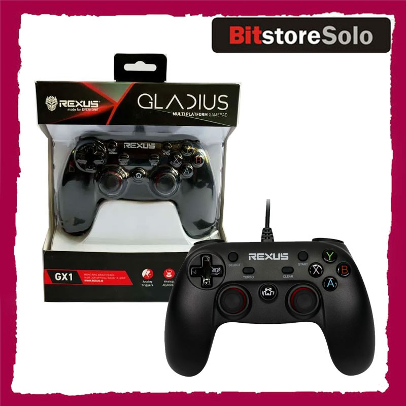 Rexus Gx1 Gamepad | Shopee Philippines