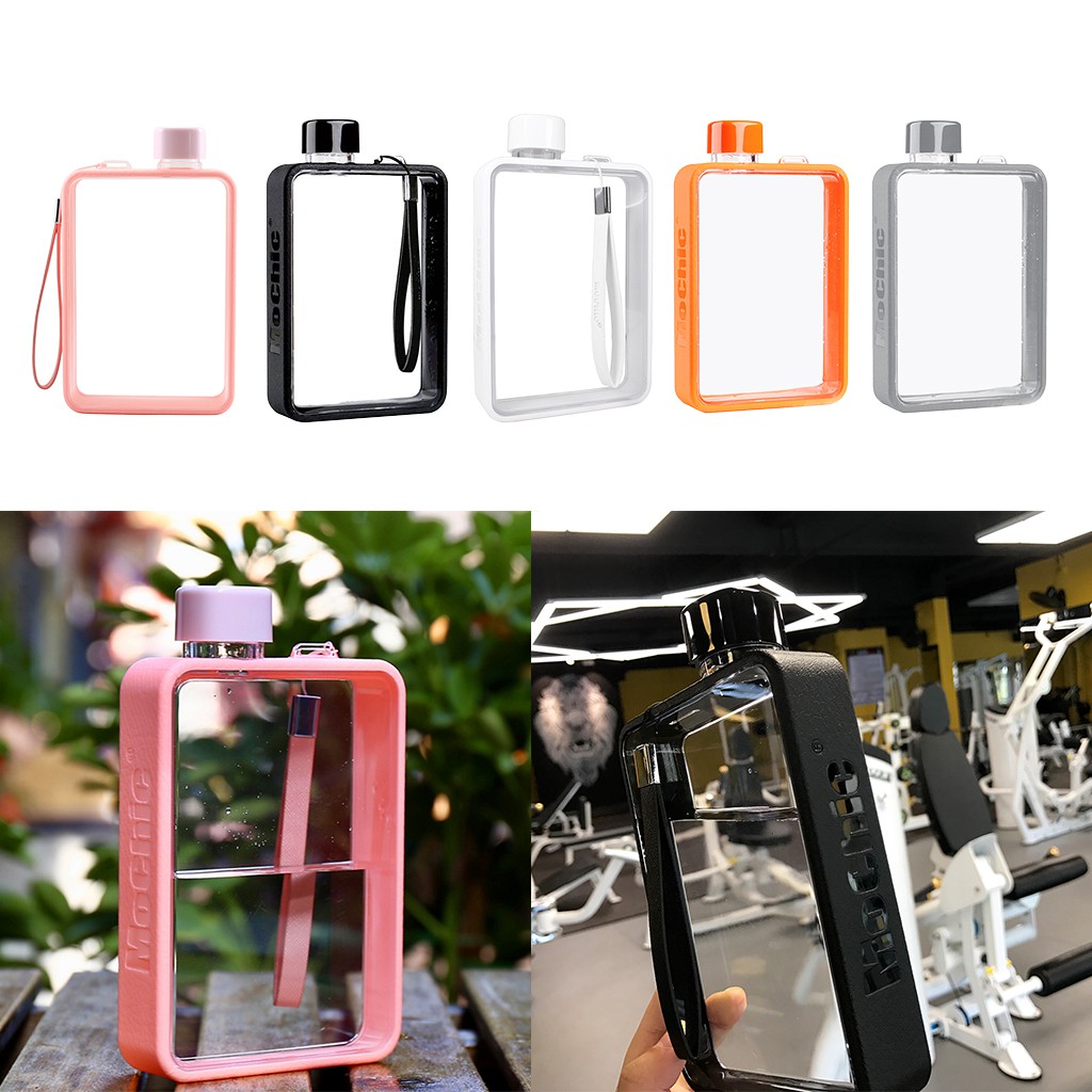 Clear Reusable Small Drinking Water Bottle - LeakProof, Refillable ...