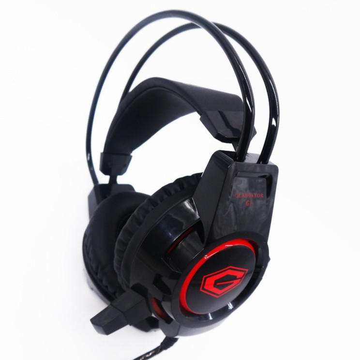 G-Force Gladiator G1 Gaming Headset With Led Light Red | Shopee Philippines