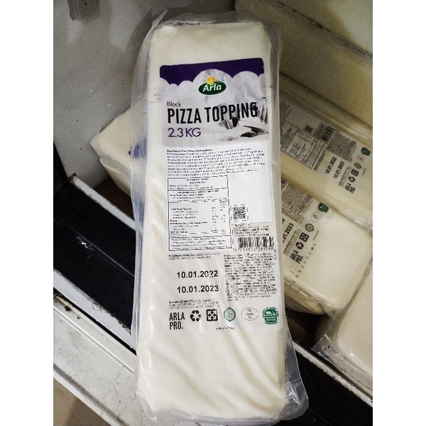 Arla Mozzarella Pizza Cheese Topping kilos 2.3KG | Shopee Philippines