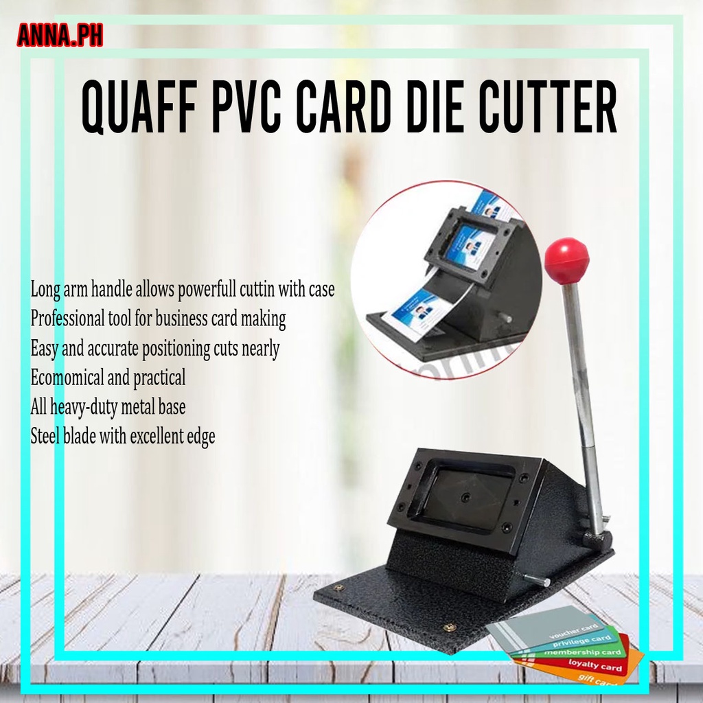 QUAFF HEAVY DUTY PVC DIE CUTTER MACHINE | Shopee Philippines