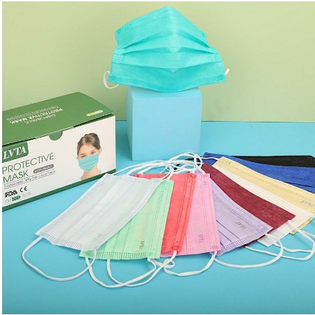 LVTA KF94 Face Mask Air Fresh Mint Flavor Non-woven 3D Anti Virus Mask ...