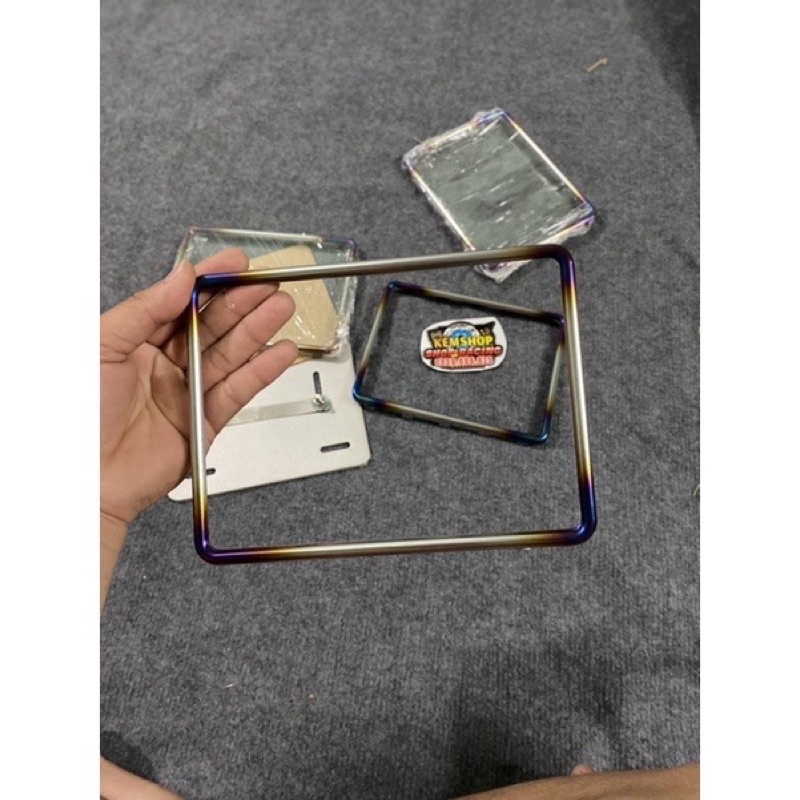 Titanium Gr5 License Plate Border Genuine | Shopee Philippines
