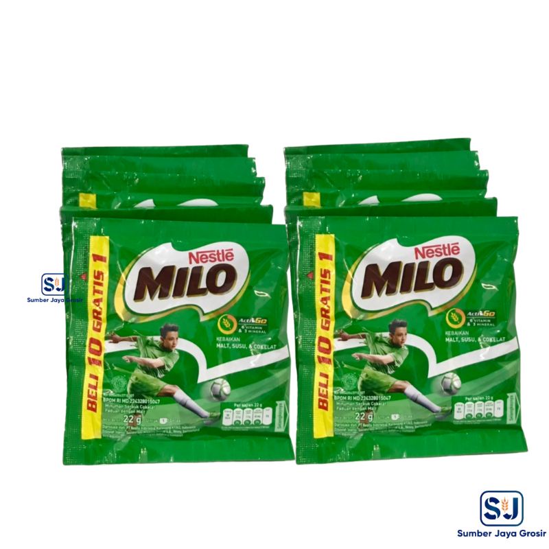 Nestle MILO ACTIVGO RENCENG CONTAINS 10 | Shopee Philippines