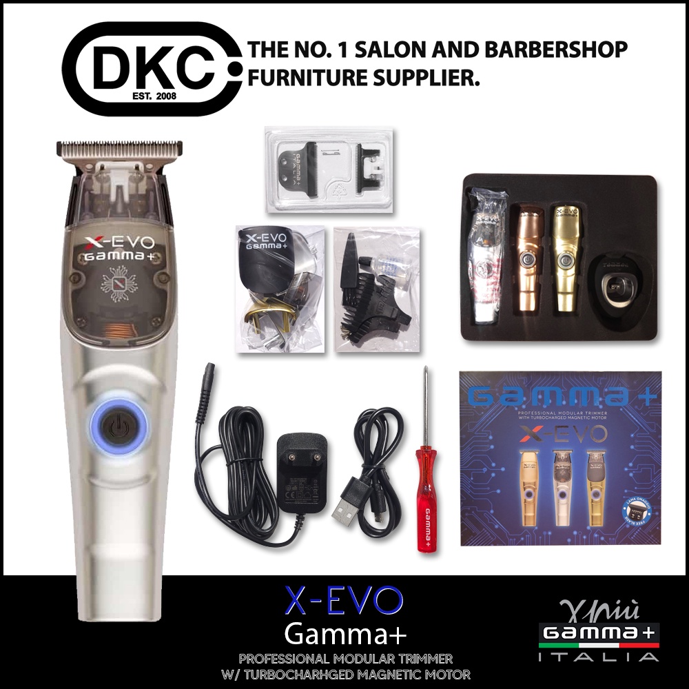 Gamma+ X-Evo Professional Modular Trimmer 220V for Barbershop and Salon ...