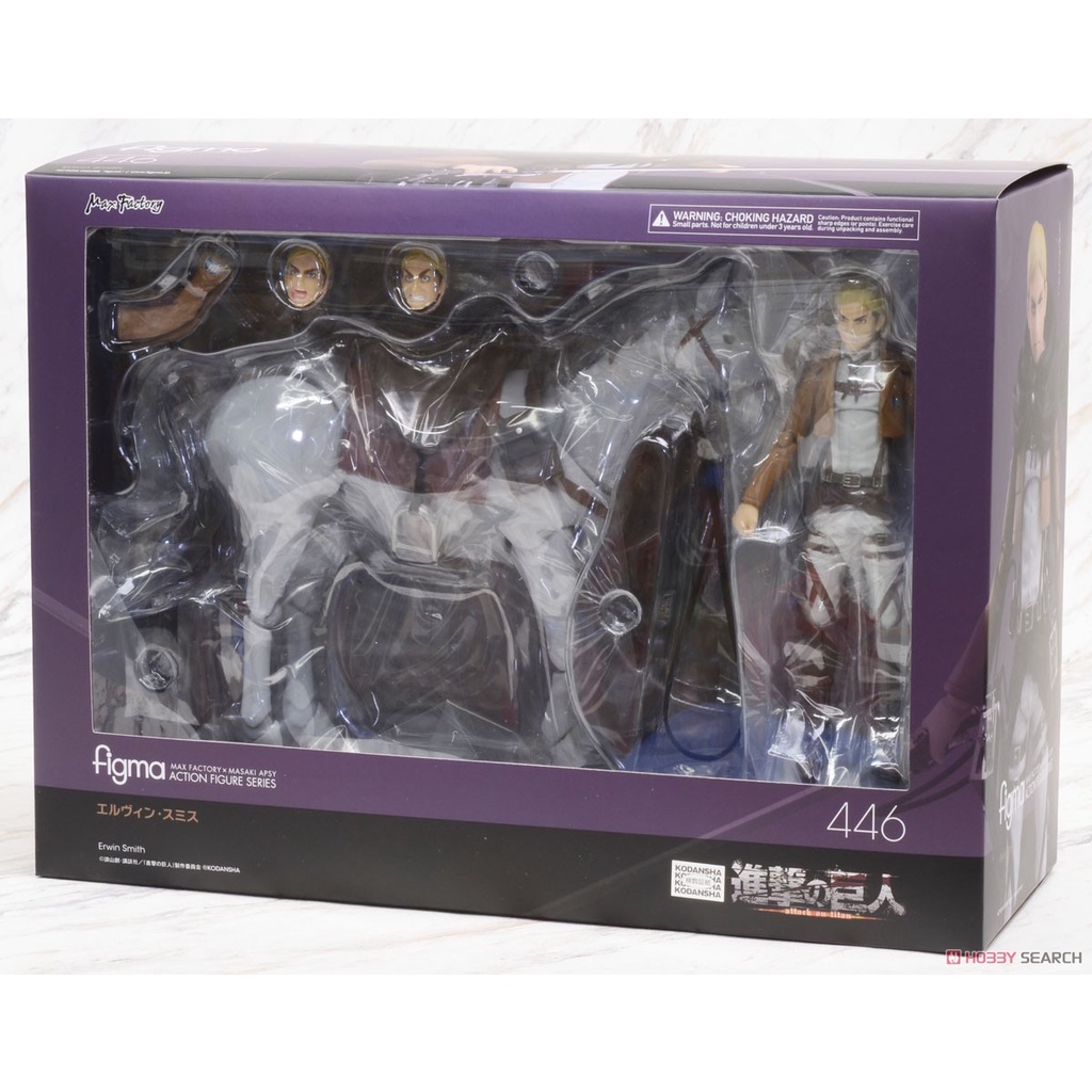 [Authentic] Figma Erwin Smith (Damaged Box) | Shopee Philippines