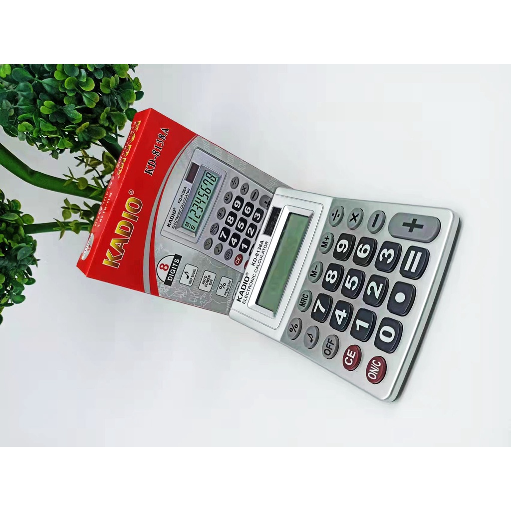 High Quality Calculator 8 digit/ 12 digits / Battery operated | Shopee ...
