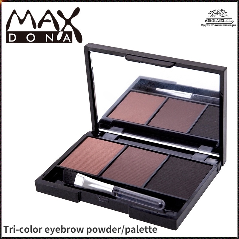 3 Colors Eyebrow Powder Long Lasting Waterproof Setting Eyebrow Powder ...