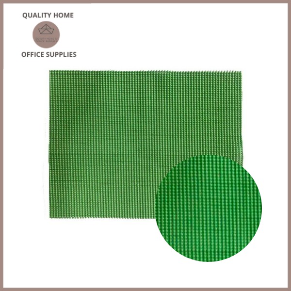 Forest Green Rectangle Non-Slip Kitchen Food Sink Pad Dining Rubber ...