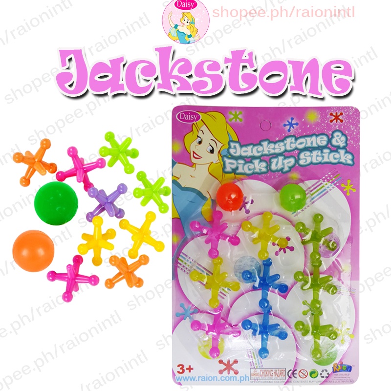 Daisy Toys Jackstones Playset RIC GRP 117 Raion Party & Games Crafts ...