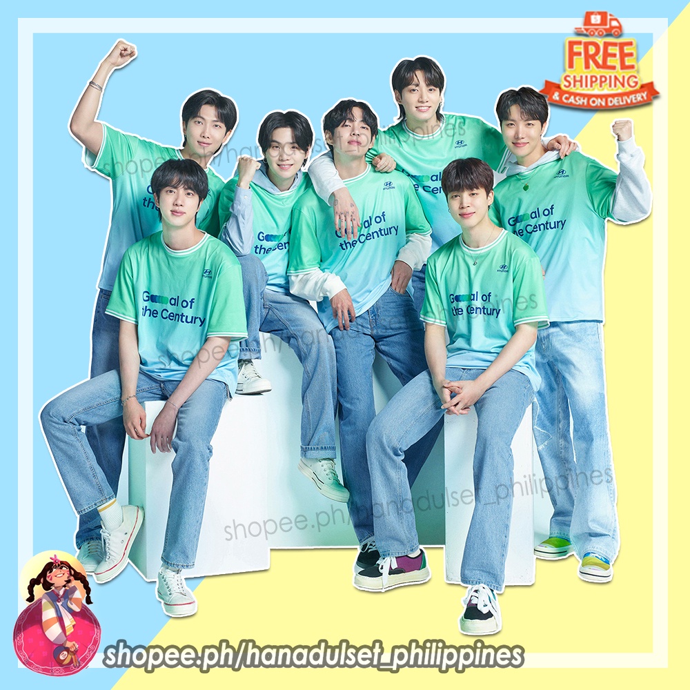 Bts Standee ♥ hdsph [ group picture standee | mint ] | Shopee Philippines