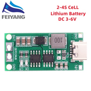 Multi-Cell 2S 3S 4S Type-C To 8.4V 12.6V 16.8V Step-Up Boost LiPo Polymer Li-Ion Charger 7.4V 11 ...
