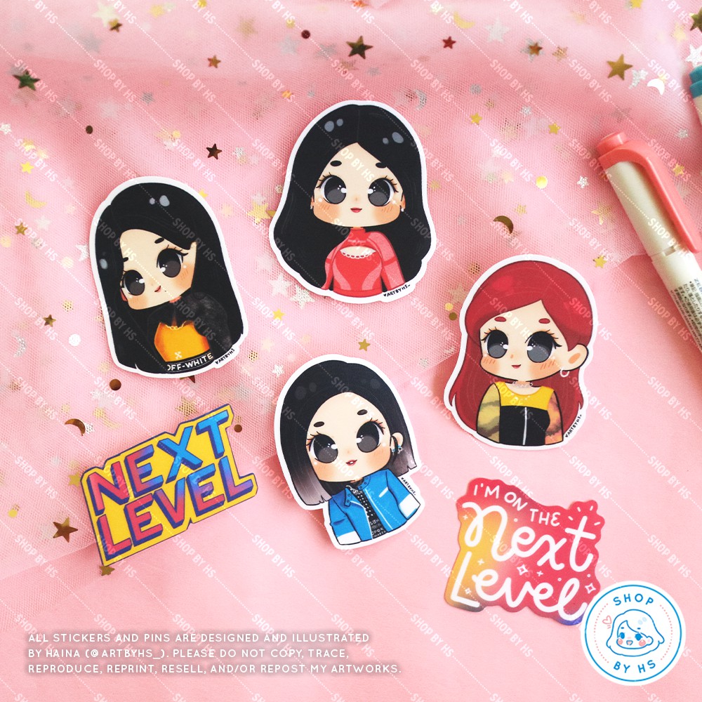 Aespa Next Level Fan Art Sticker Set | Shopee Philippines