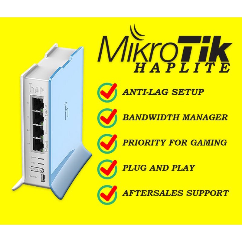 Mikrotik Haplite with Config | Shopee Philippines