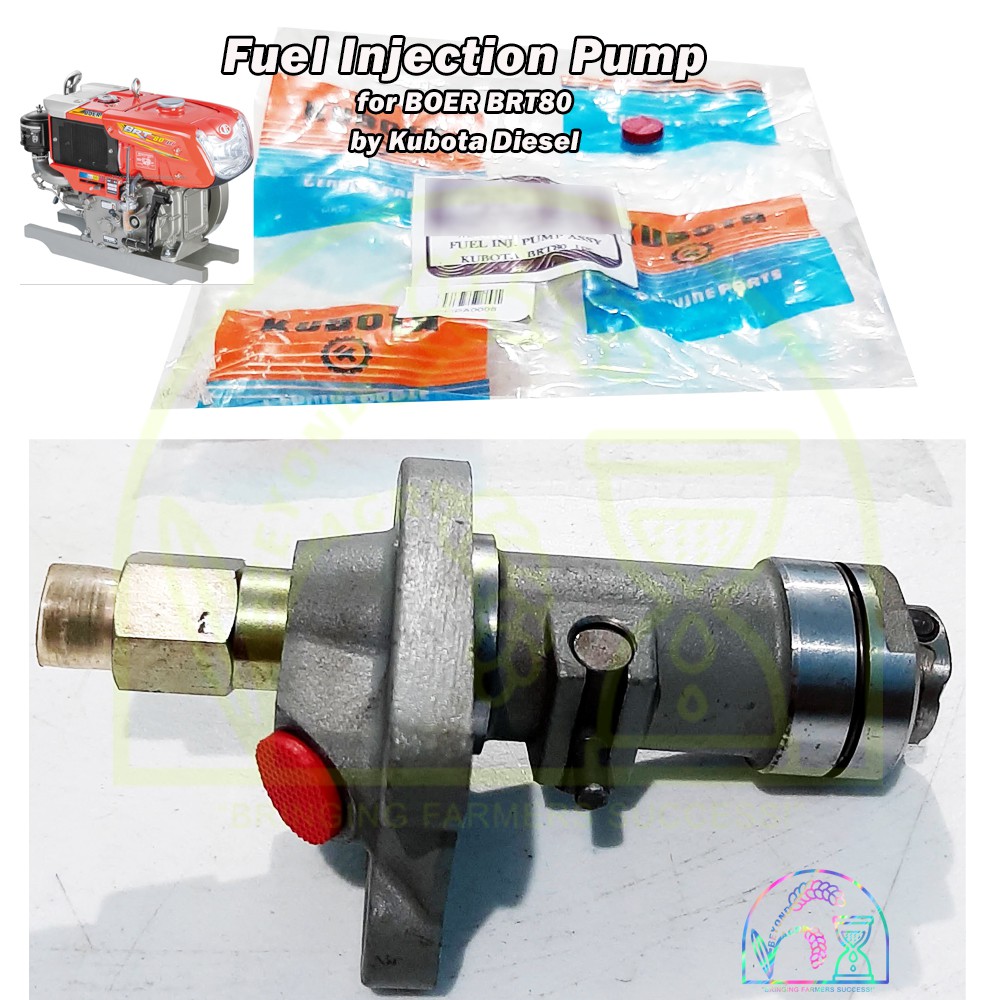 Fuel Injection Pump Kubota RK70 RK80 , BOER BRT80 by Kubota Diesel ...