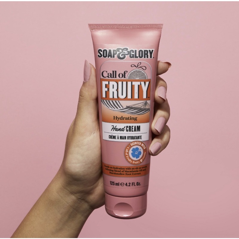 Soap & Glory Call Of Fruity Hand Food Hydrating Cream 125 Ml. | Shopee ...