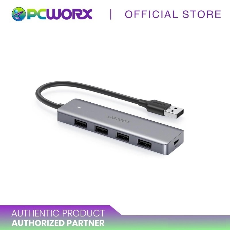 Ugreen CM219 USB 3.0 A 4 Ports HUB 15CM | Shopee Philippines