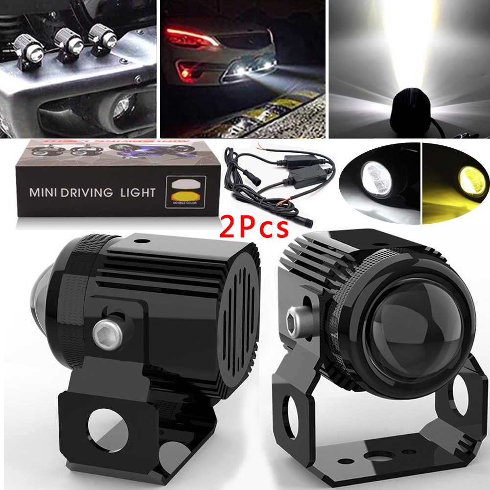 mini driving light spot light waterproof hi&low for motorcycle ...