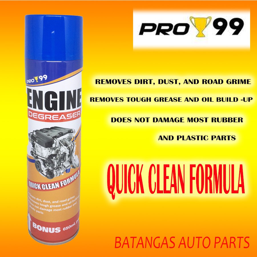 PRO 99 ENGINE DEGREASER 650ml | Shopee Philippines