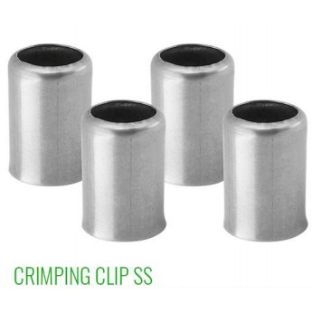 Brass Twin Hose Crimping Ferrule CRIMPING CLIP STAINLESS & COPPER 5/8 ...