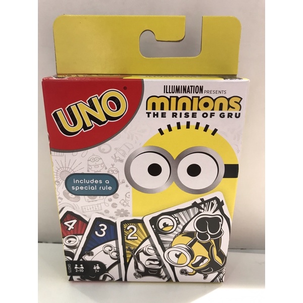 Minion uno cards-uno minion edition-board games | Shopee Philippines
