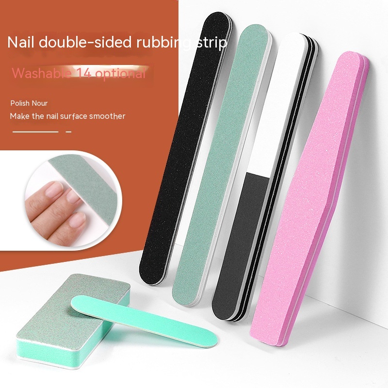 12 Kinds Nail Tools, Polishing Strip, Tofu Block, Sponge Rubbing Strip ...