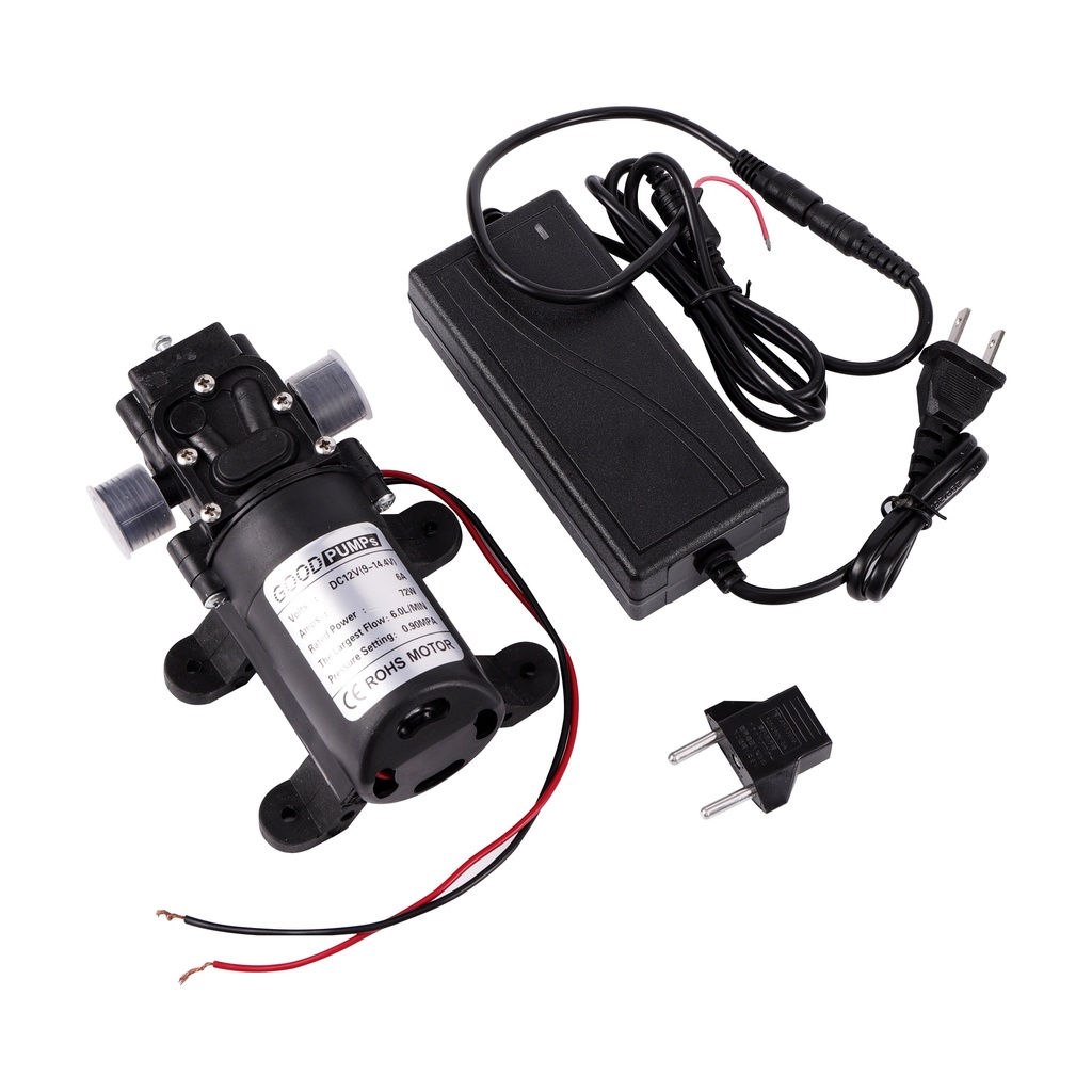 DC12V 72W 6A Micro Electric Backflow Water Pump Garden Lawn Irrigation ...