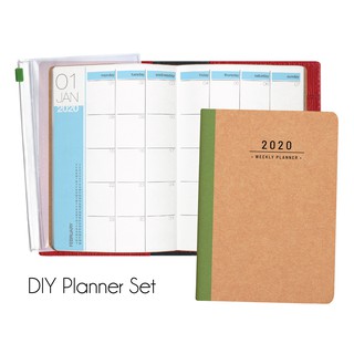 Stradmore DIY Notes Blank/Lined/Dotted/Grid A5/A6 Random Color | Shopee ...