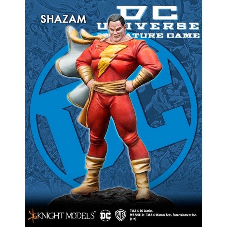 Knight Models DC Universe Shazam!-Metal Lead Model Scale 1/48 KM ...