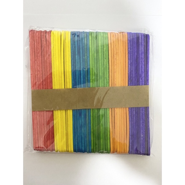 Popsicle sticks assorted color | Shopee Philippines