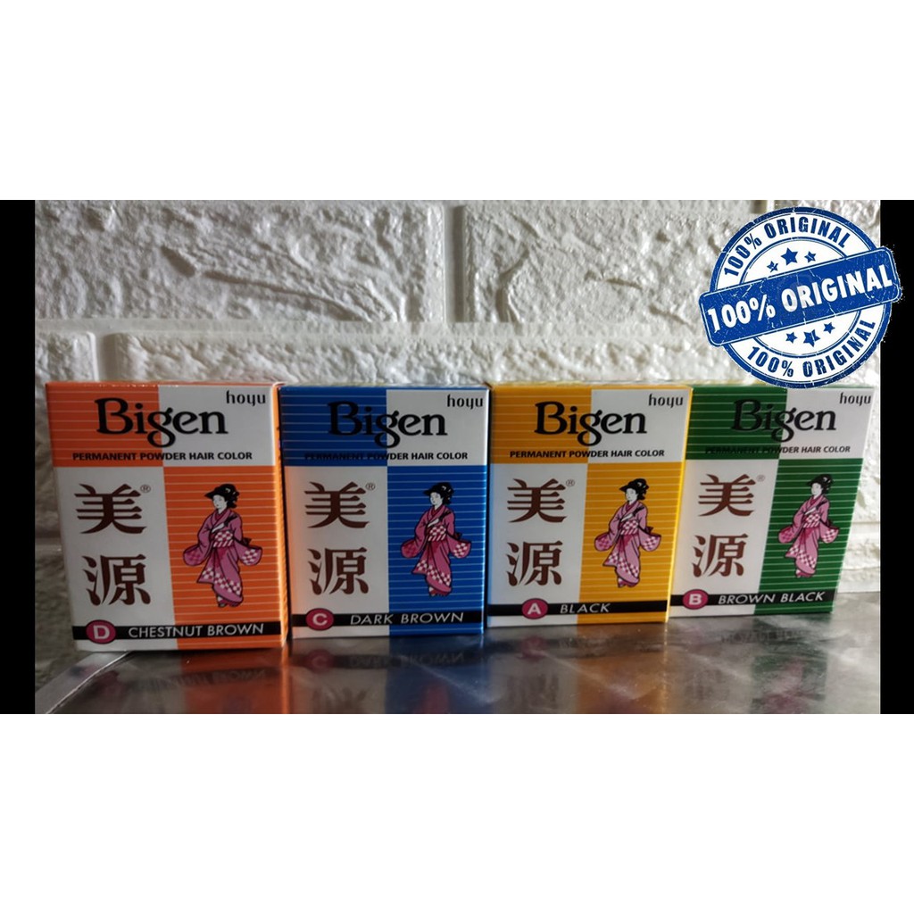 Bigen Permanent Powder Hair Color | Shopee Philippines