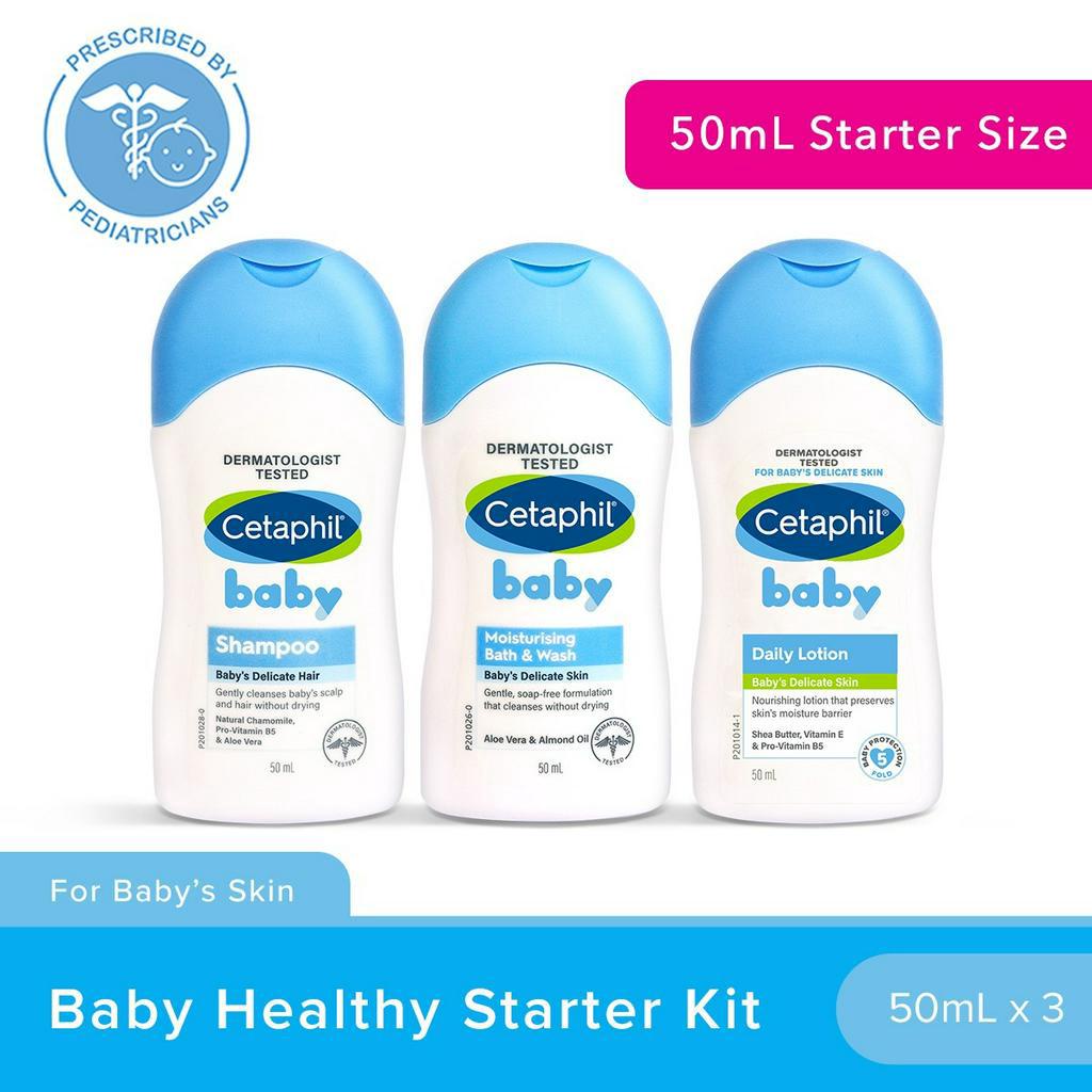 Cetaphil Healthy Starter Kit (50ml x 3) | Shopee Philippines