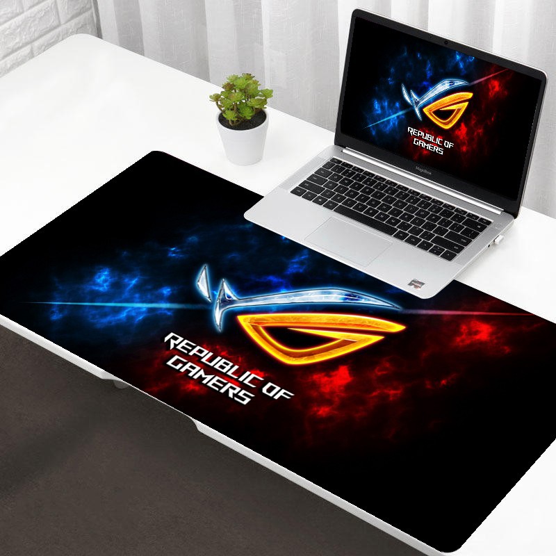 ROG Mouse Pad Gamer Mouse Pad Grande Mouse Pad Mais Grosso Pequeno ...