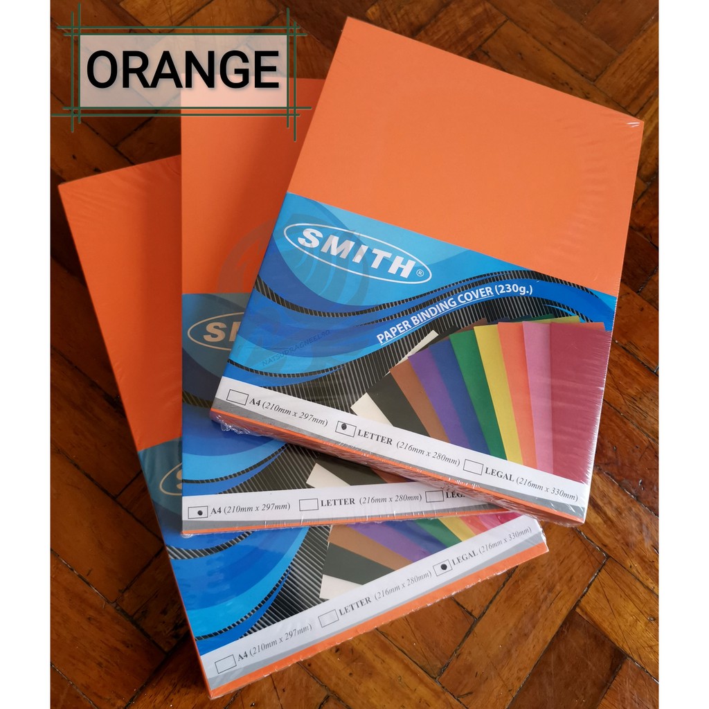 Paper Binding Cover [230GSM] | Shopee Philippines
