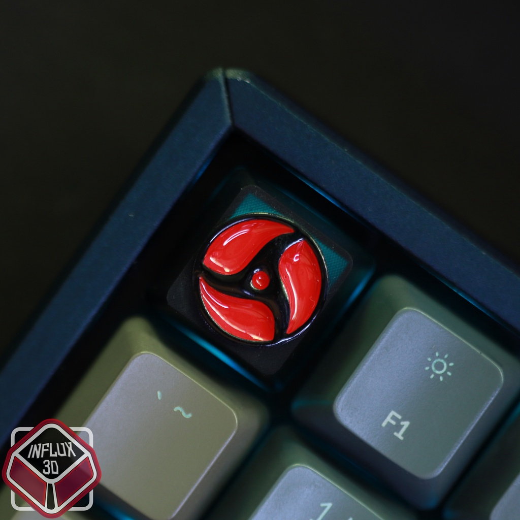 Naruto Sharingan Itachi Mangekyo Keycap Mechanical Keyboard | Shopee ...