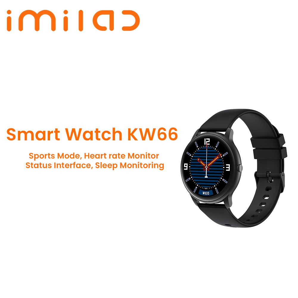 IMILAB Smart Watch KW66 Black (Global Version) | Shopee Philippines