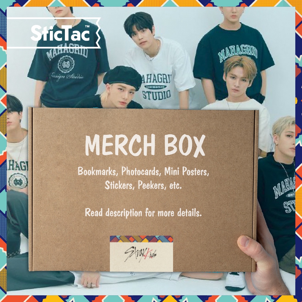KPOP MERCHANDISE BOX - BTS TWICE BLACKPINK SEVENTEEN ENHYPEN RED VELVET ...