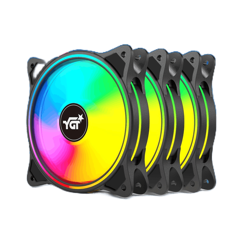 YGT 1258 ARGB FAN 3 IN 1 KIT Romantic Series 120MM Cooling fan ARGB ...